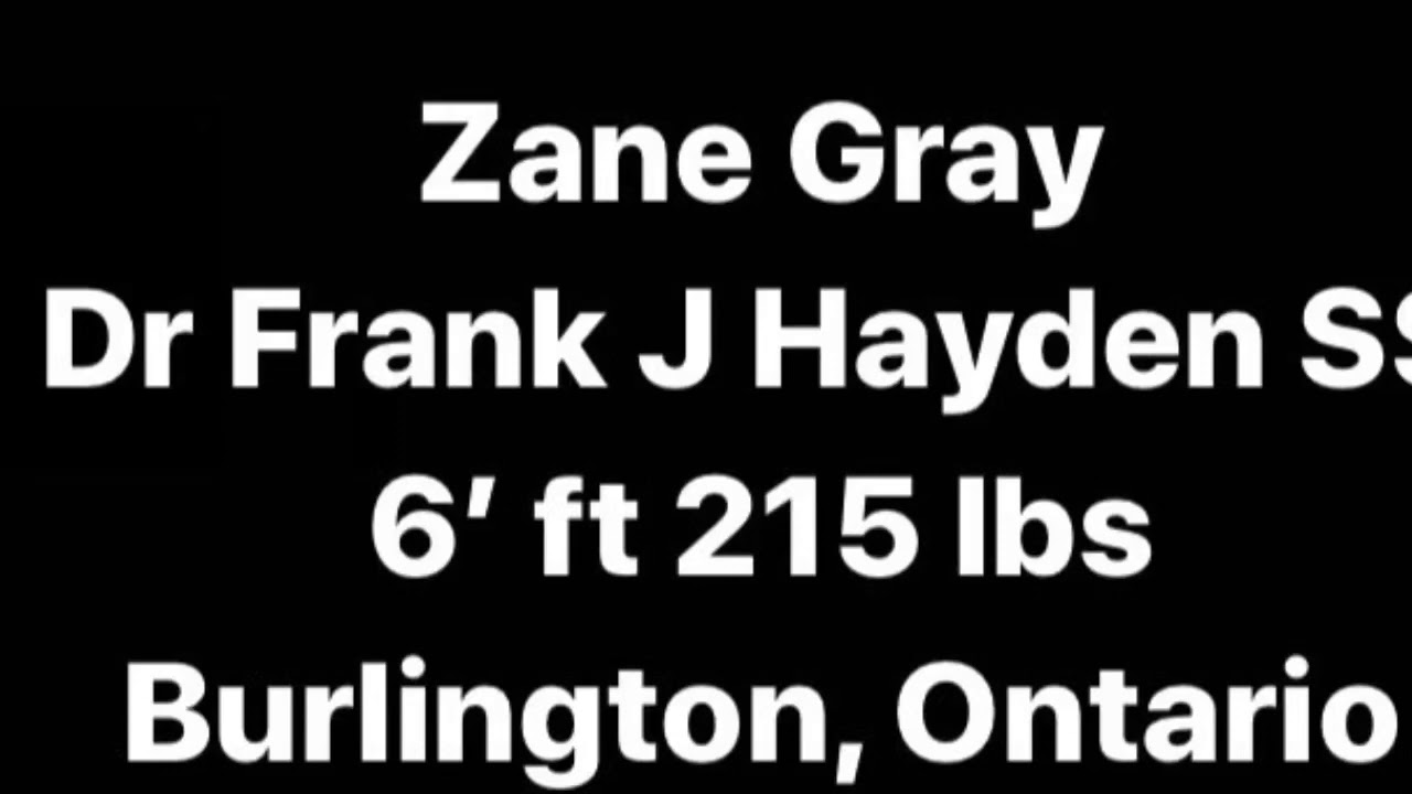 Zane Gray Junior year Highlights - YouTube