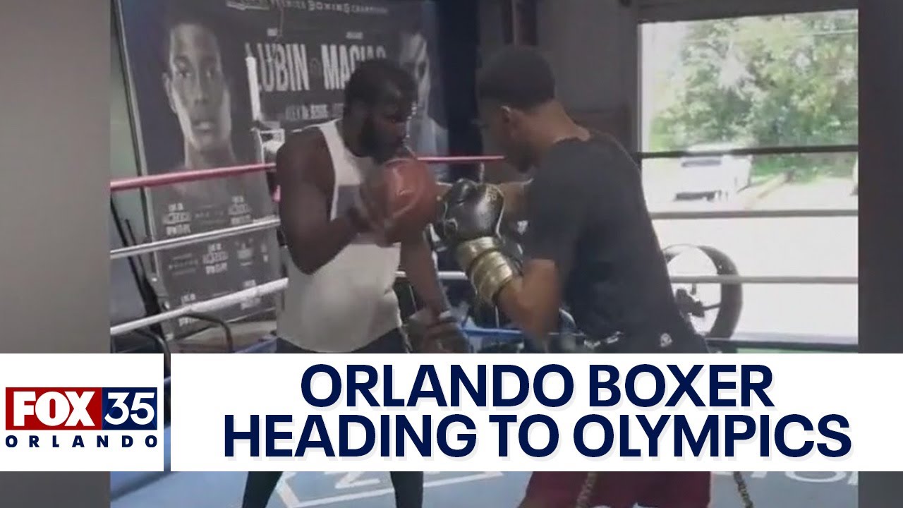 Orlando boxer heading to to the Paris summer Olympics - YouTube