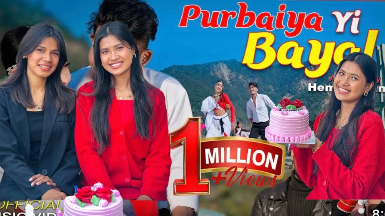 1 million celebration of Purbaiya yi Bayal 🎉🥳#purbaiyayibayal - YouTube
