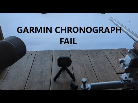 Problem with Garmin Zero C1 PRO Chronograph screen. - YouTube