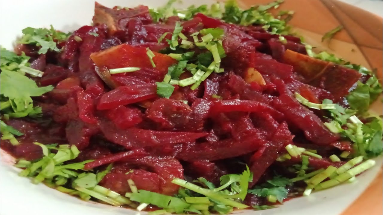چقندر گوشت کیسے بنائیں || How To Make Chukandar Gosht Recipe By aqmeal ...