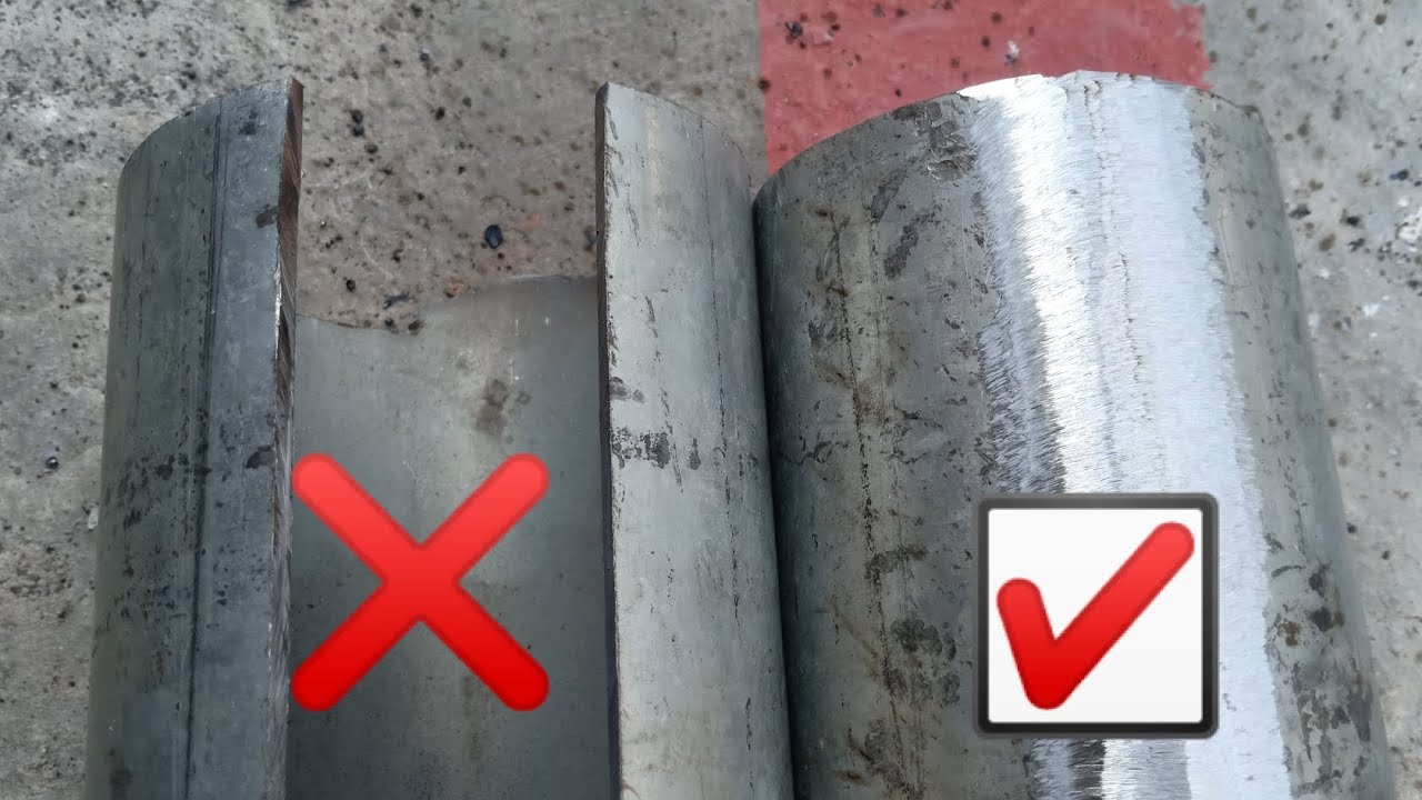 few know the secret trick of welding galvanized square gi pipe /arc ...