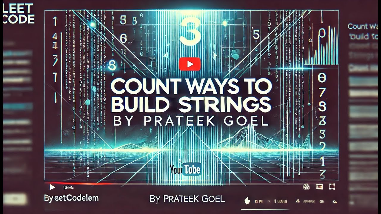 2466 Count Ways To Build Good Strings Leetcode Potd Python Youtube 4874