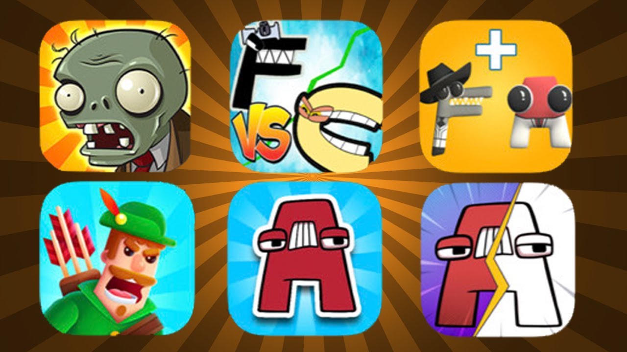 Bowmasters, PvZ 2, Merge Alphabet Lore Run, alphabet lore greek ...