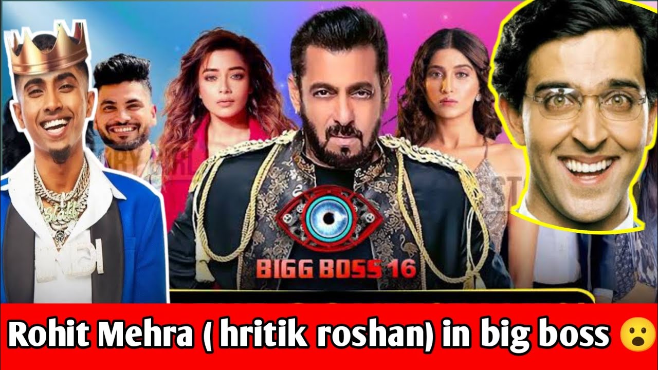 koi mil Gaya ka Rohit Mehra (hritik roshan) in Big Boss 16 😮 - YouTube