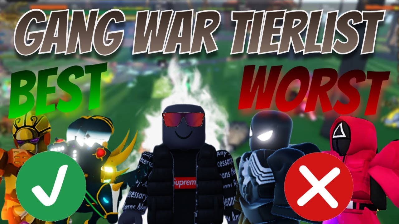 [YBA] The Ultimate Gang War Stands Tierlist! - YouTube