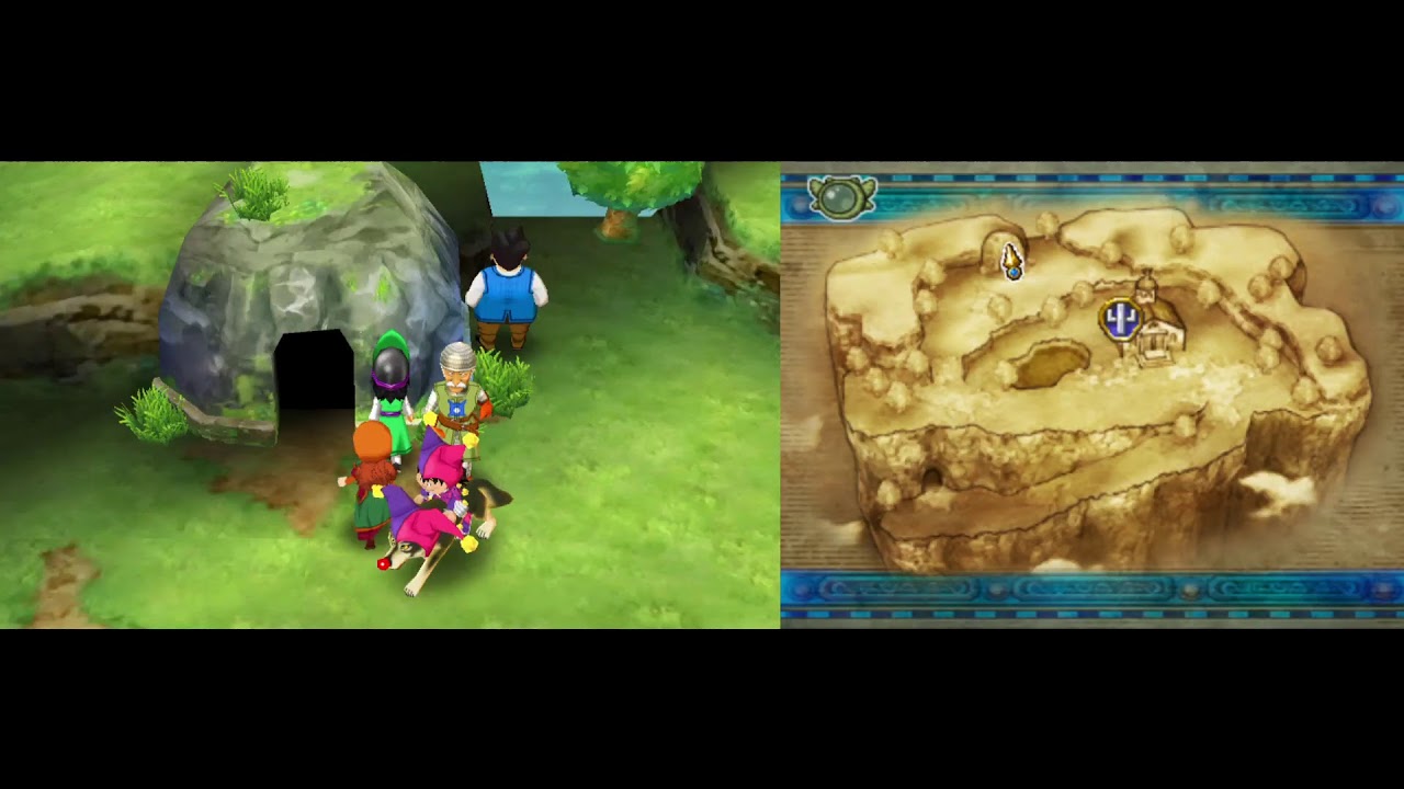 ドラクエ7(DQ7)】Dragon Quest 7 Gameplay 3DS on PC หมู่บ้านรูเมน ルーメン - YouTube