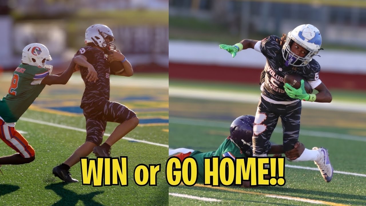 FINAL Youth Football Game of JJ's LIFE! 2nd Round of Playoffs! *Volusia ...