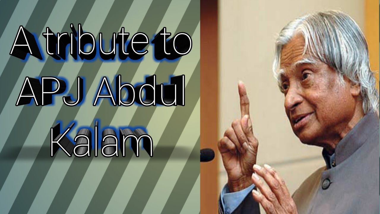 Dr. APJ Abdul Kalam- the Missile man of India paying tribute to Kalam ...