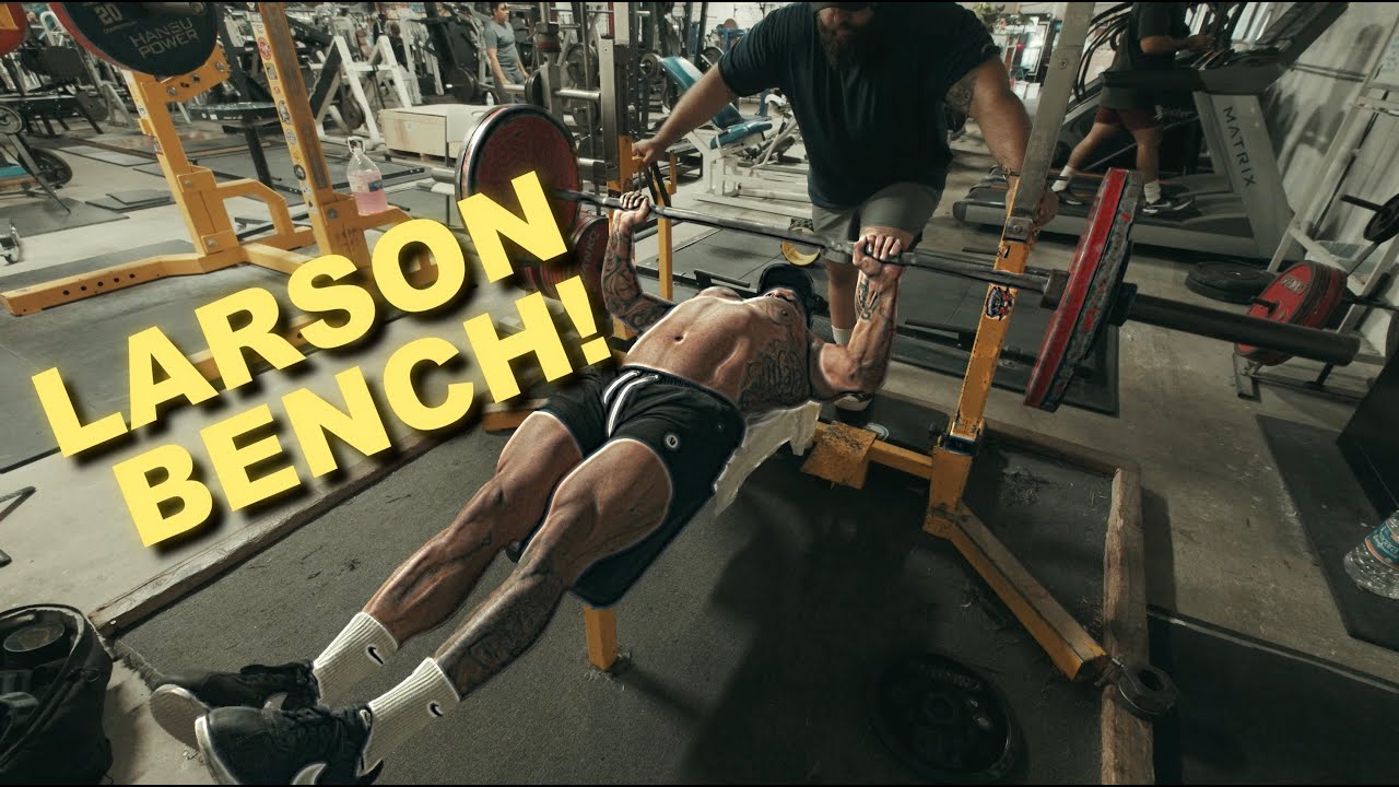 LARSEN BENCH | The Best Way To Increase Your Bench Press - YouTube