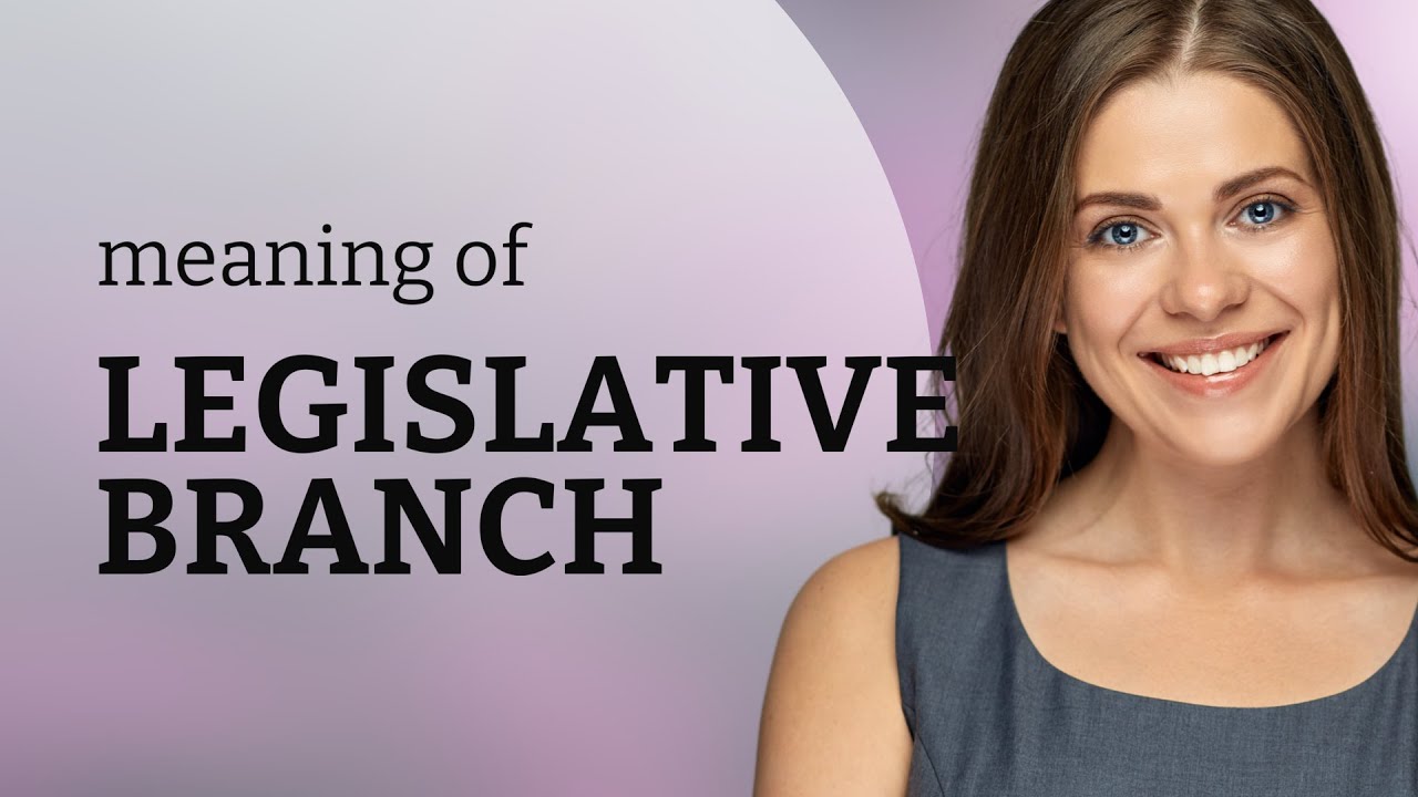 Understanding the Legislative Branch: A Foundation of Democracy - YouTube