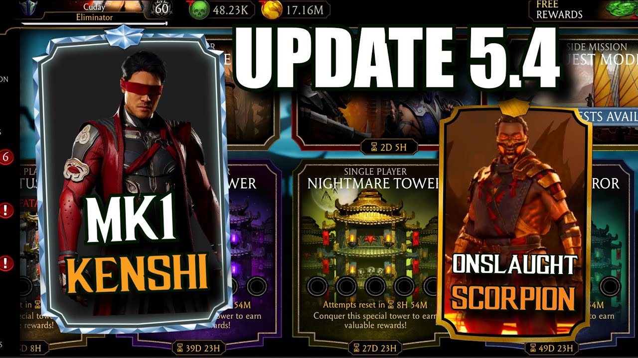 MK Mobile UPDATE 5.4 Predictions! Next Characters and Brutalities ...