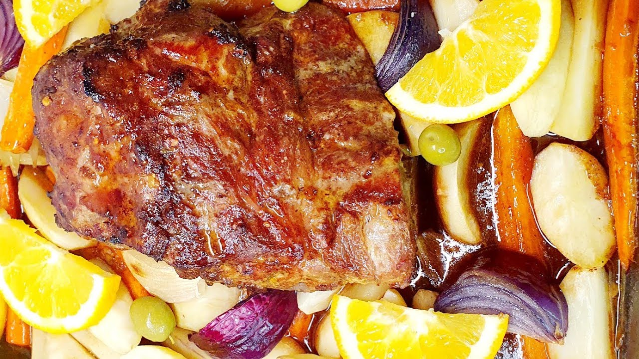 RECEITA DE LOMBO DE PORDO COM LEGUMES A MODA DA TIA GUCCI - YouTube