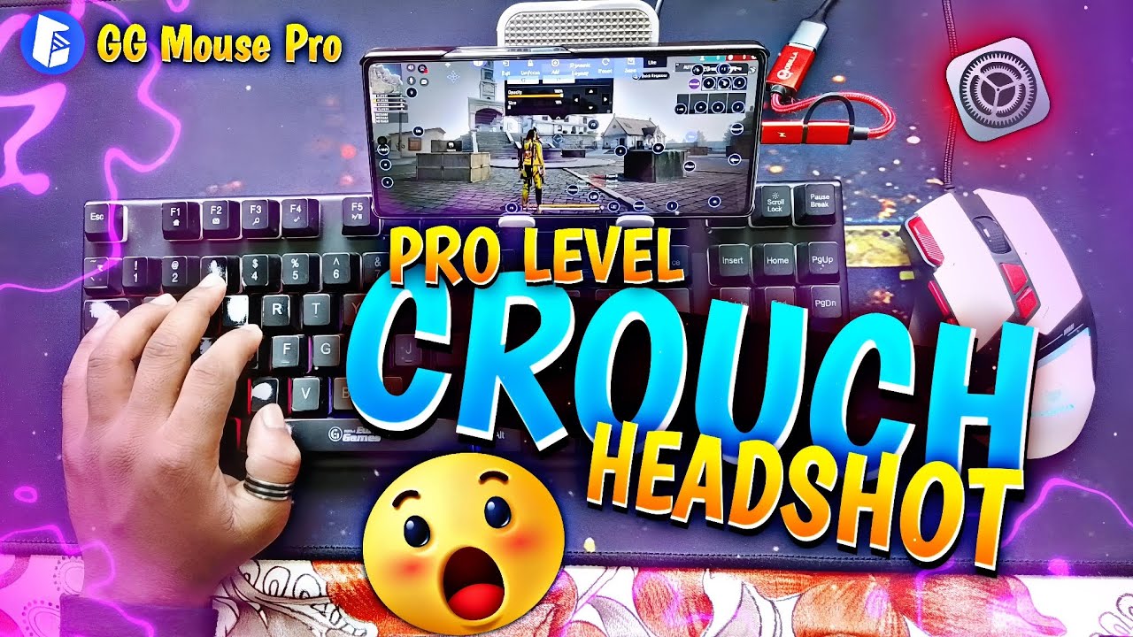 Recoil Problem Fix GG Mouse Pro😱🔥| Best Sensi Only CROUCH Headshot ...