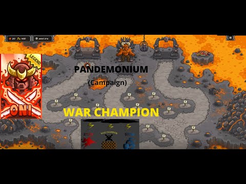 How to easily beat Pandemonium - Kingdom Rush (Veteran Difficulty ...
