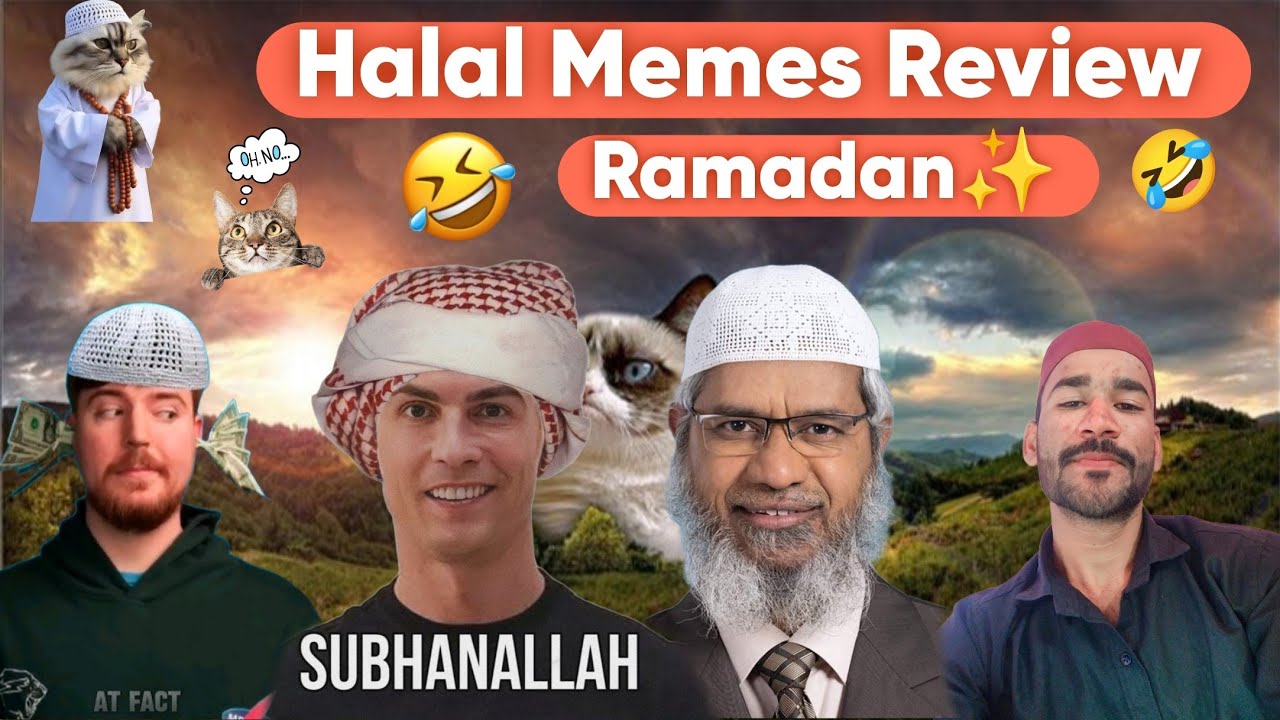 SPECIAL HALAL MEMES TO WATCH INRAMADAN || FUNNY HALAL MEMES 🌙 2025 ...