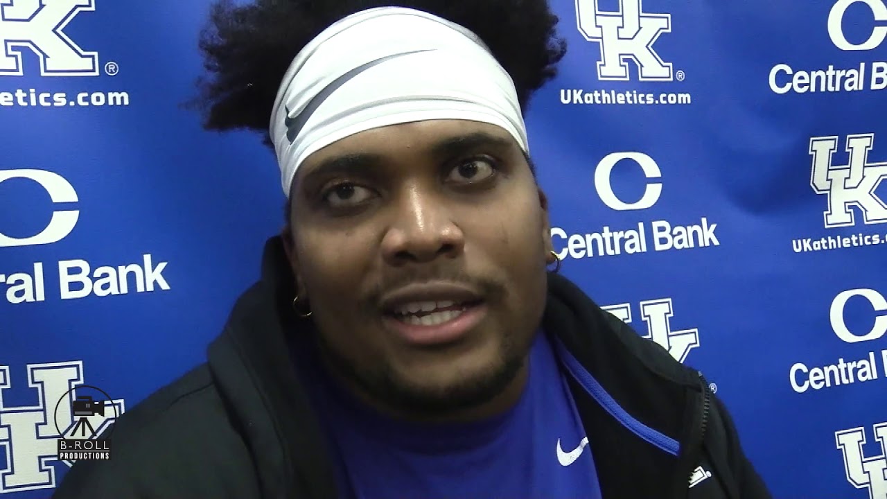 Calvin Taylor Post Game vs UT Martin - YouTube