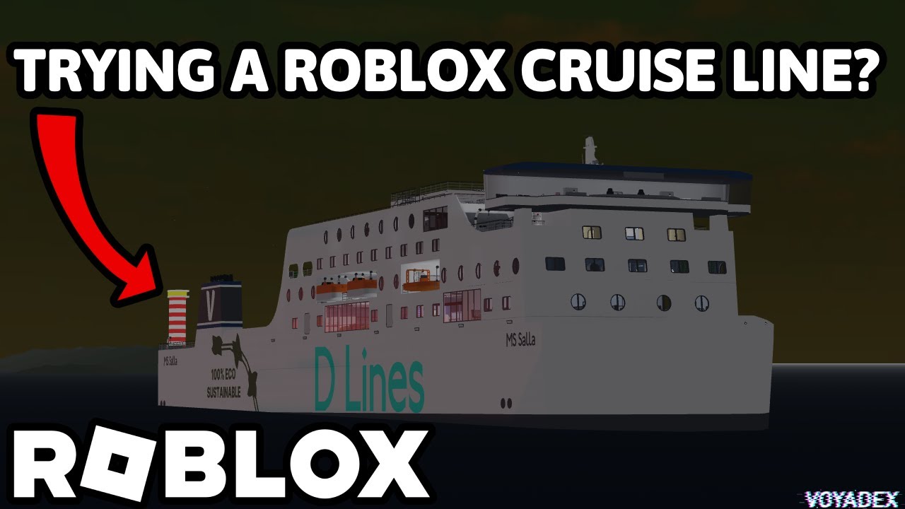 TRYING A ROBLOX CRUISE LINE? - YouTube