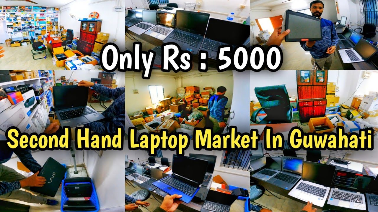 Second Hand Laptop Market In Guwahati | Only Rs 5000 /- | Refurbished ...