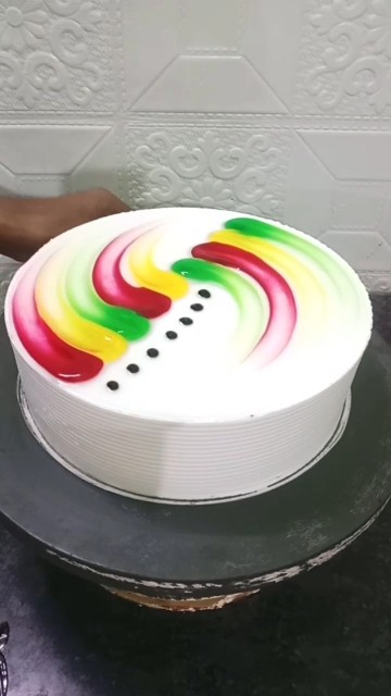 New cake recipe dining document Idea remboo malti colour #youtubeshorts ...