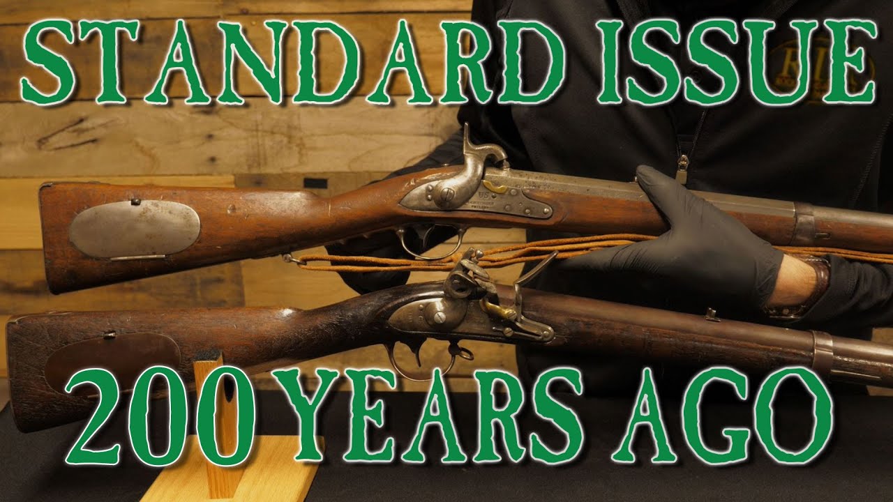 What Did Standard Issue Rifles Look Like 200 Years Ago? - YouTube