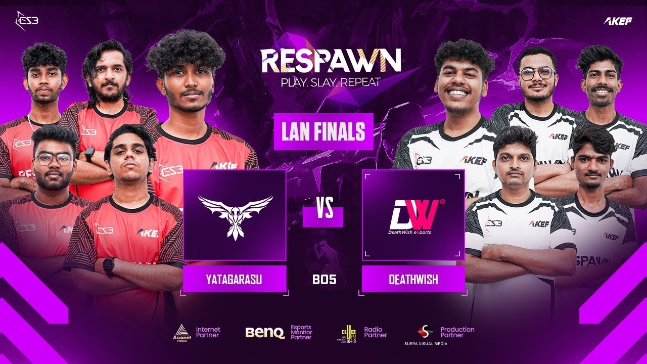 Watch Party | YTG vs DEATHWISH BO5 | LAN Finals | CSE x AKEF Respawn 🔴 ...