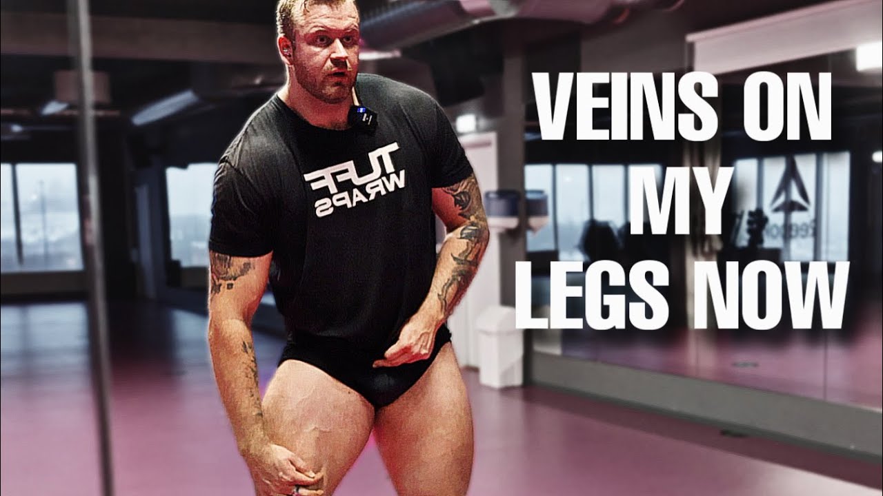 Veins on my legs now - Bodybuilding Cut Day 207 - YouTube