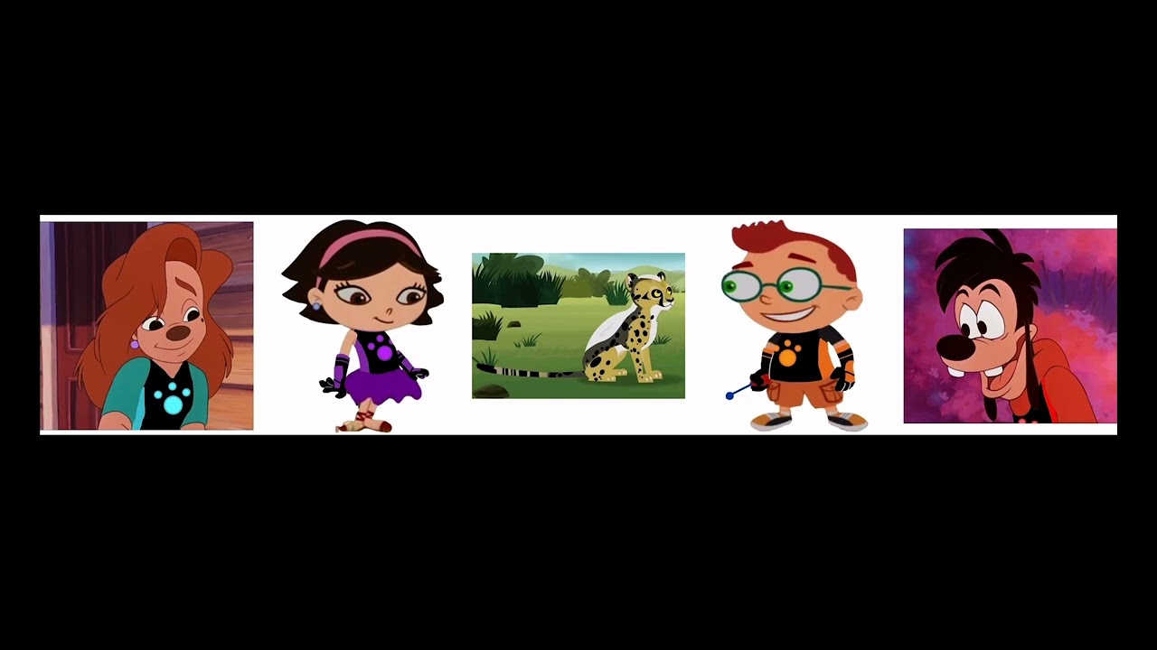 Little Einsteins/A Goofy Movie/Wild Kratts: Leo, June, Max & Roxanne ...