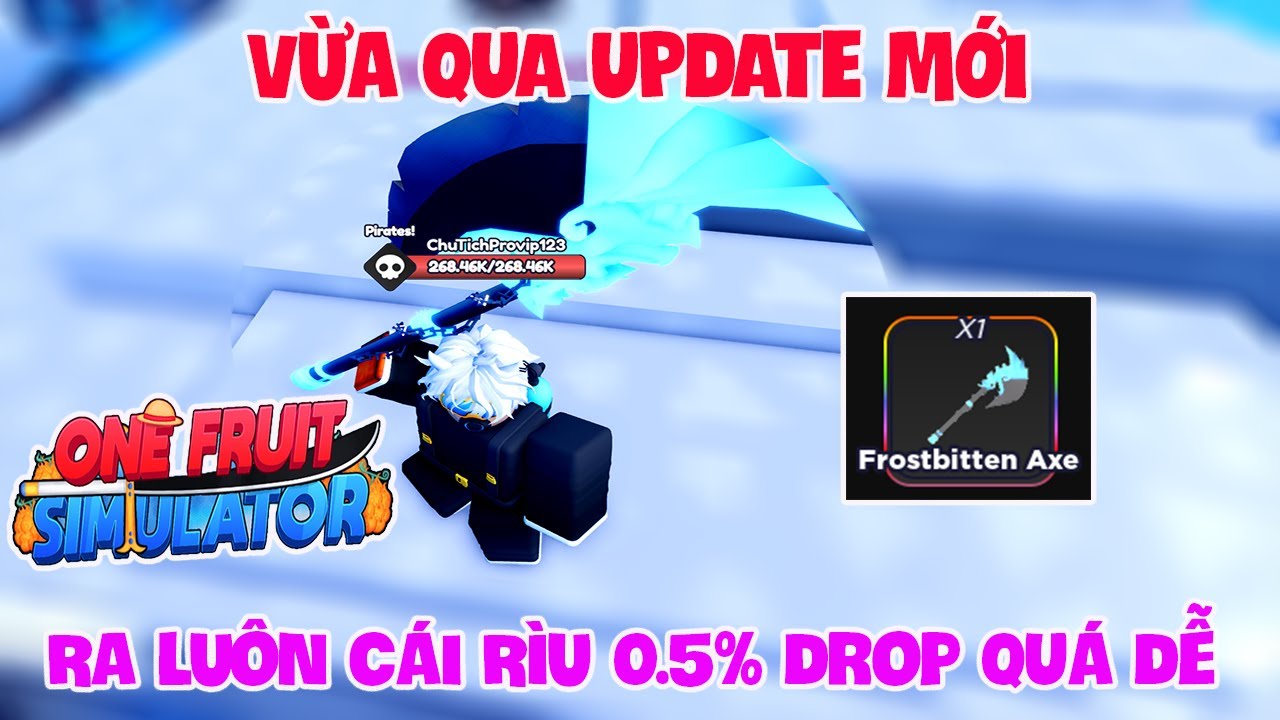 Roblox - Game Vừa Update Mới Đánh Ra Luôn Cây Rìu 0.5% Luôn Quá Dễ ...