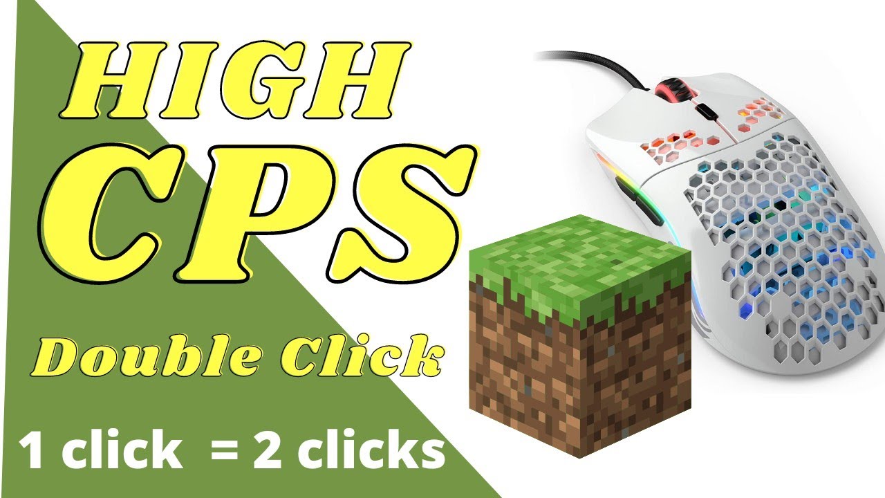 How to do Double Clicks in games (Minecraft) with Glourious Model o ...