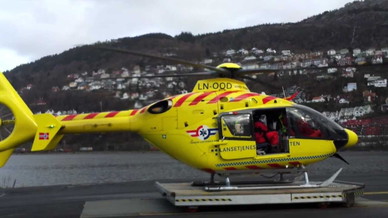 Luftambulanse Take-Off - YouTube