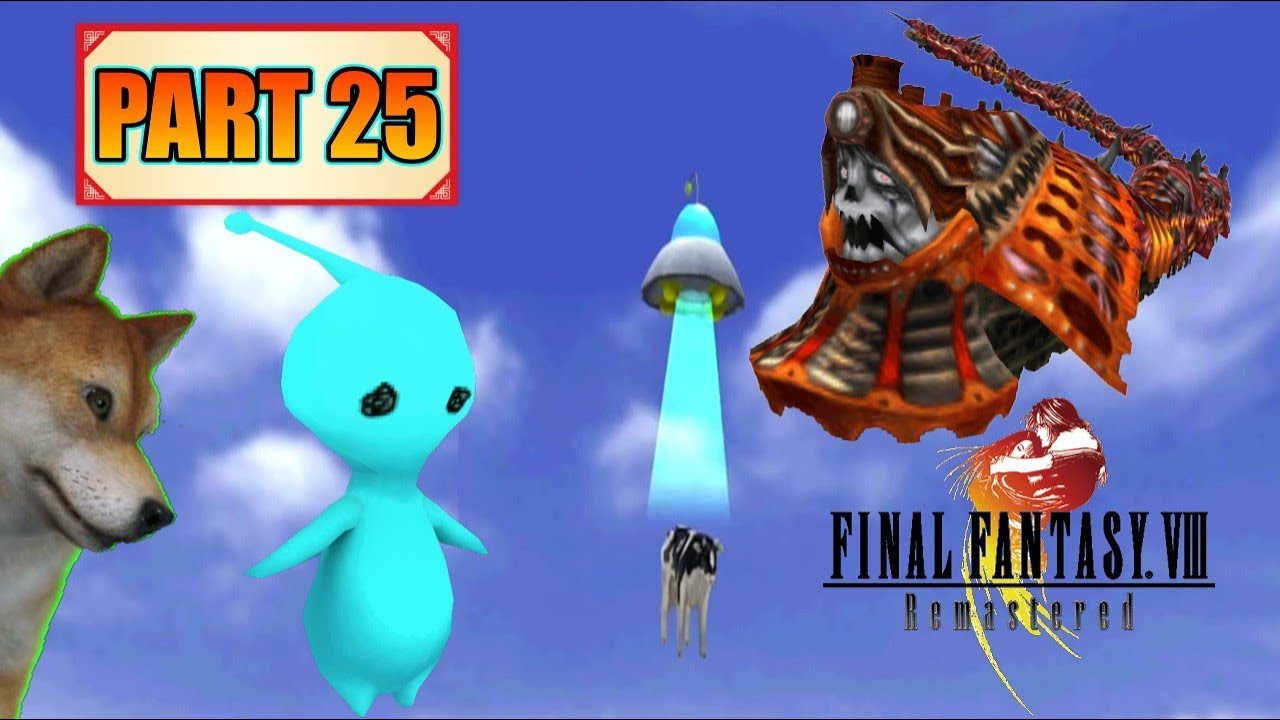 Final Fantasy VIII Remastered Part 25 Doomtrain GF/UFOs & PuPu Side ...