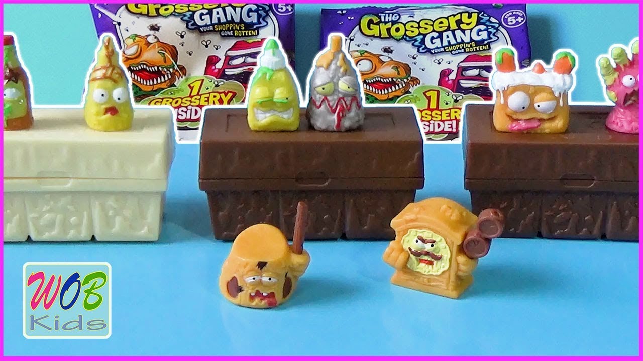 The Grossery Gang Cuộc Chiến Bồn Cầu Time Wars và Yuck Bar series 2 ...