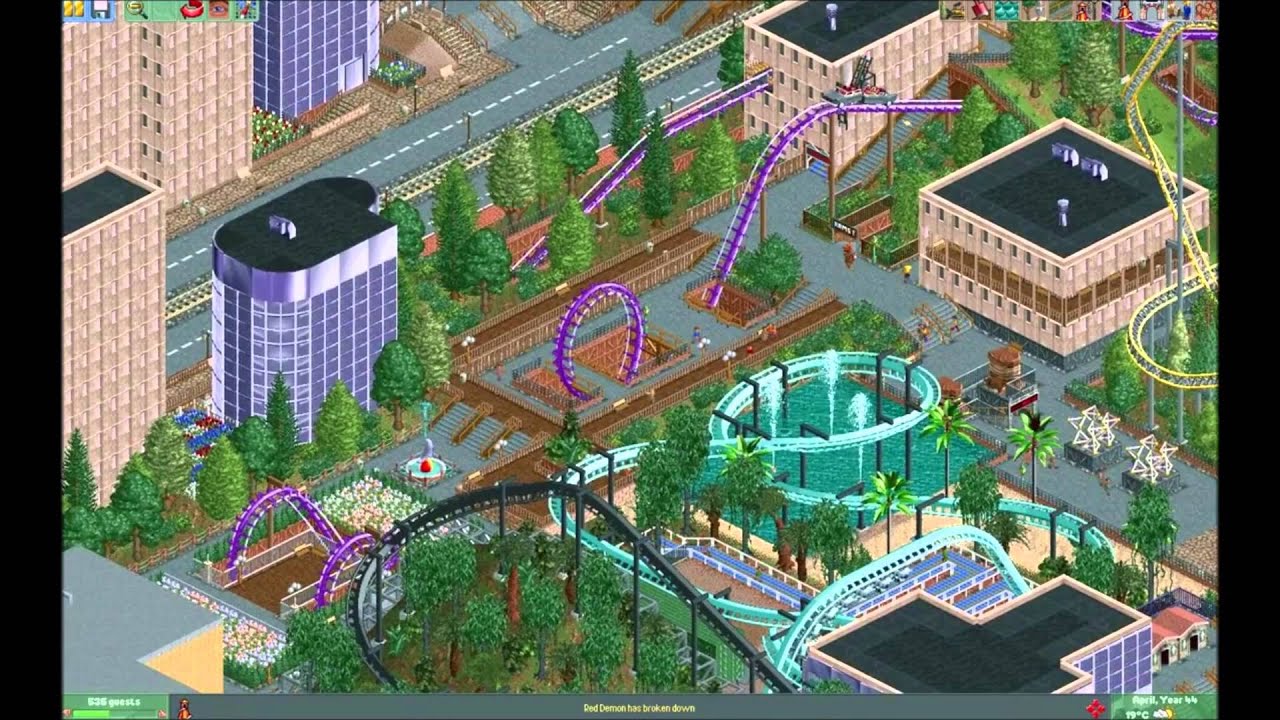 TOCS RCT2 - RollerCoaster Heaven - YouTube