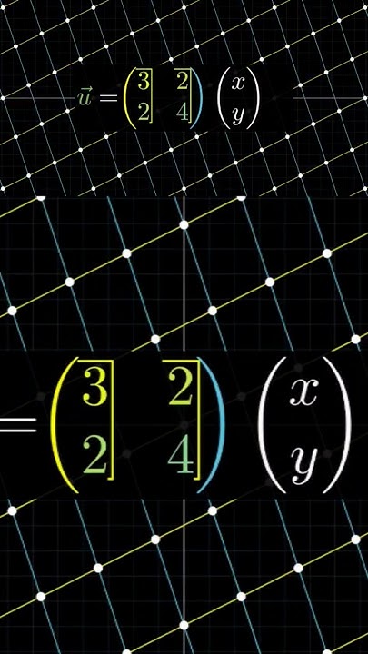 Capire Finalmente come Funzionano le Matrici - YouTube