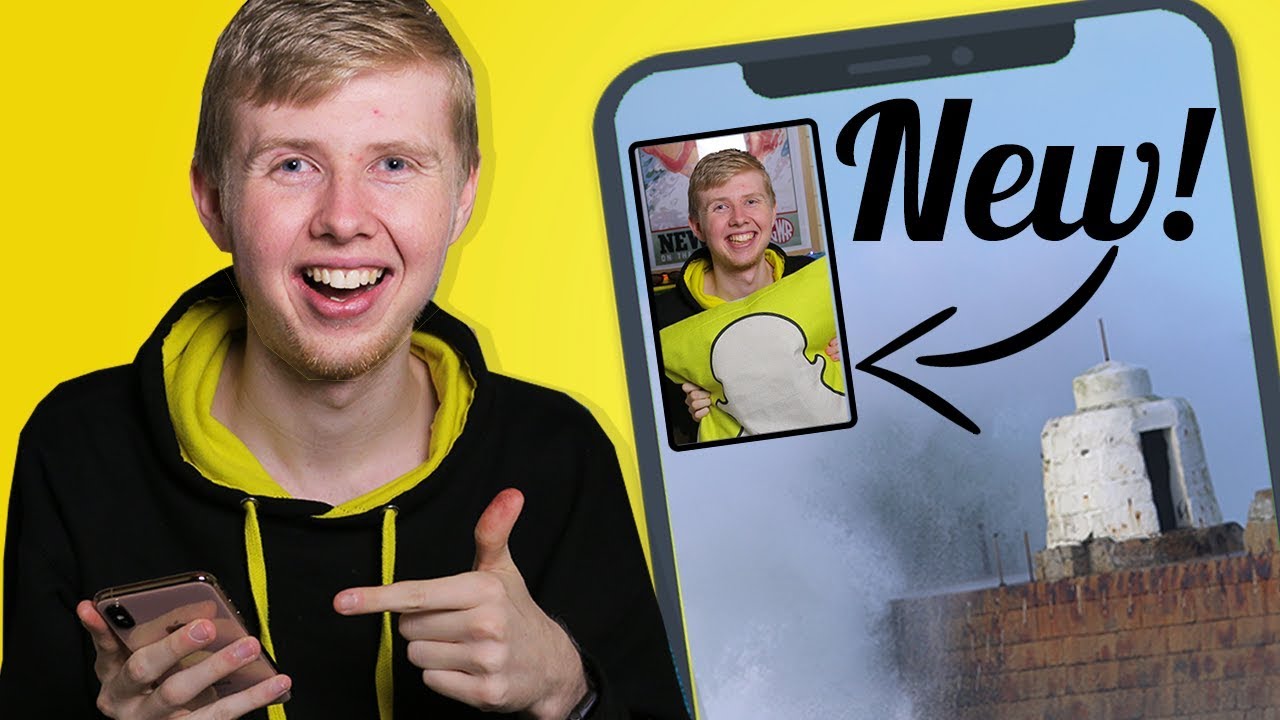 Snap Reply Camera! (New Snapchat Feature) - YouTube