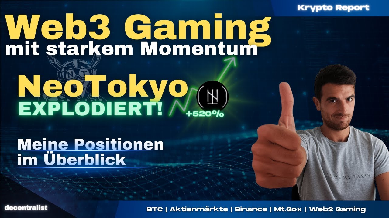 Krypto Report: Web3-Gaming-Wette läuft prächtig! Außerdem - Blick auf Binance, Makro, Bitcoin ...