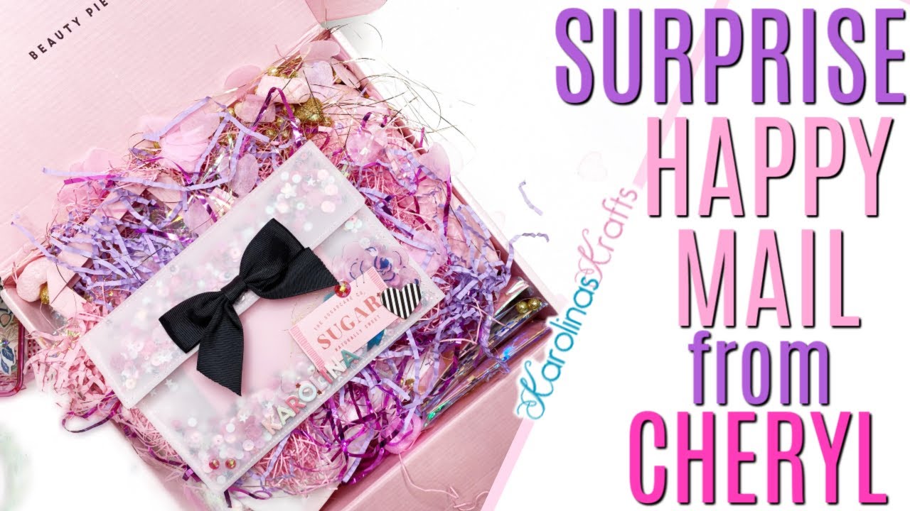 Incoming Happy Mail Unboxing from Cheryl! So much PINK HAPPY MAIL ...