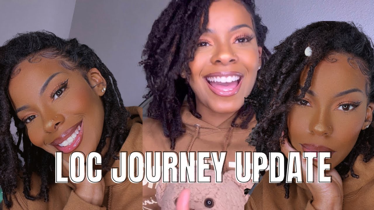 Loc Journey Update | 1 year & 8 months | Painful locs | Curly ends ...