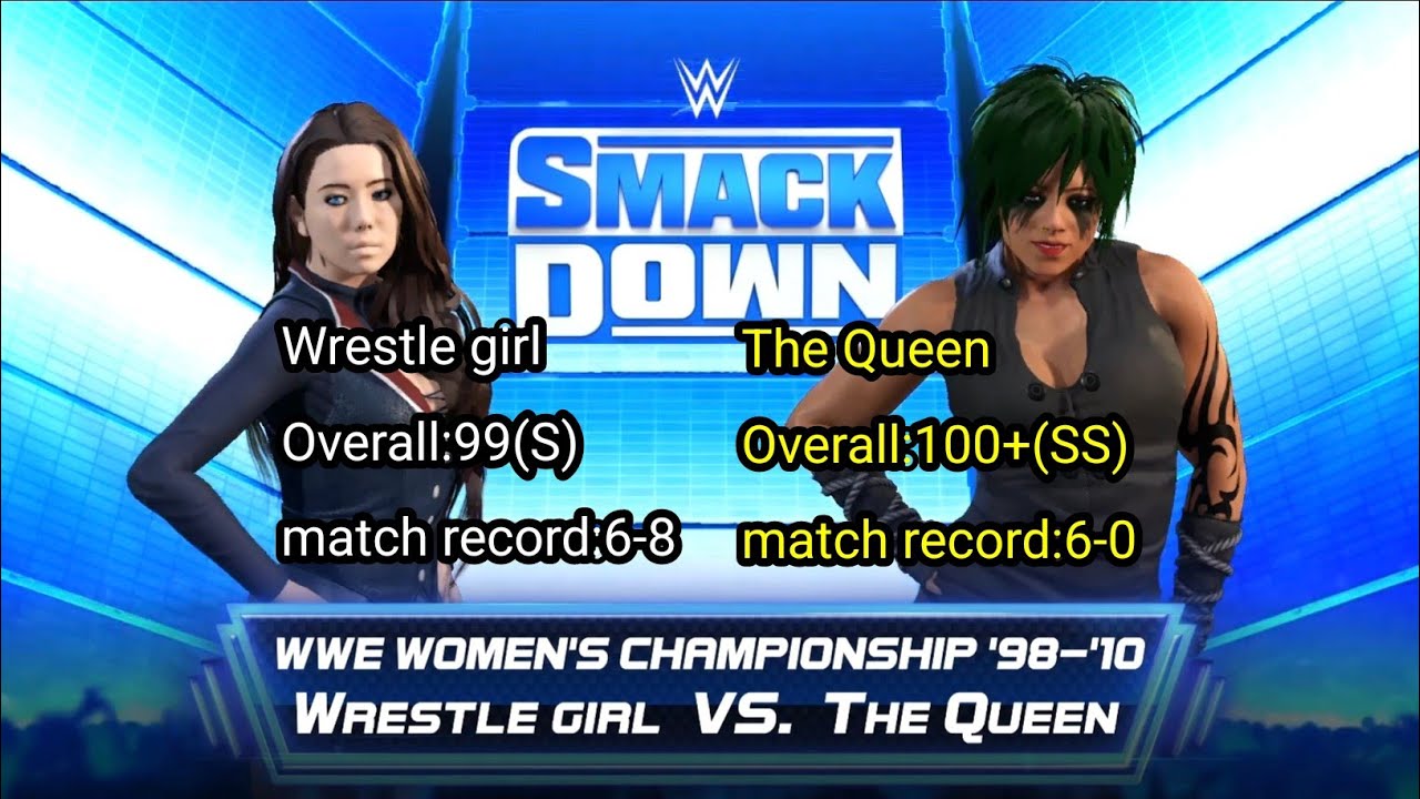 Season 1 Last match: Wrstle girl VS The Queen Most of strongest woman ...