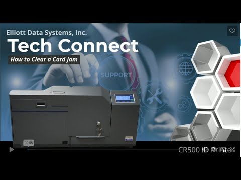 Tech Connect Clear Card Jam CR500 - YouTube