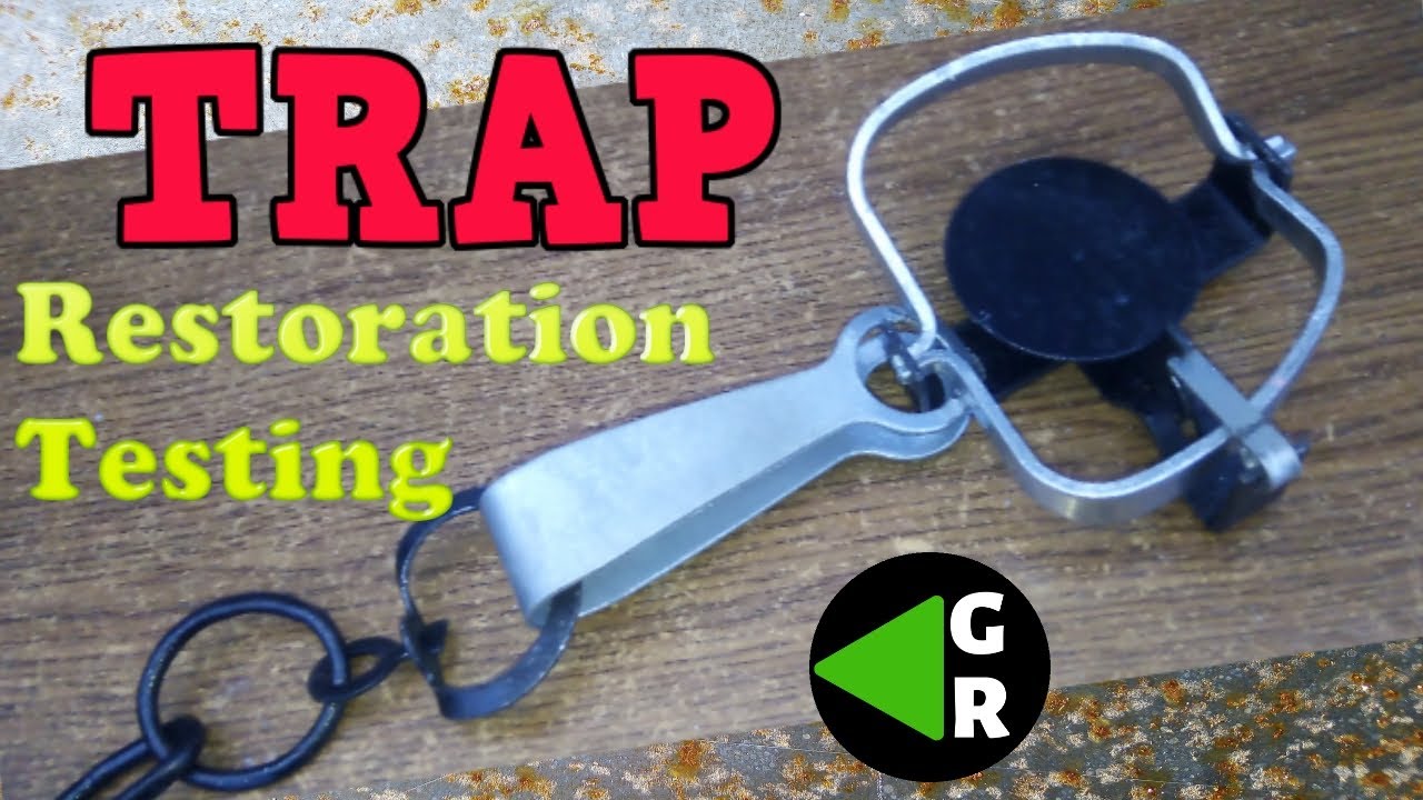 Старий капкан / Old rusty TRAP | Restoration and testing - YouTube