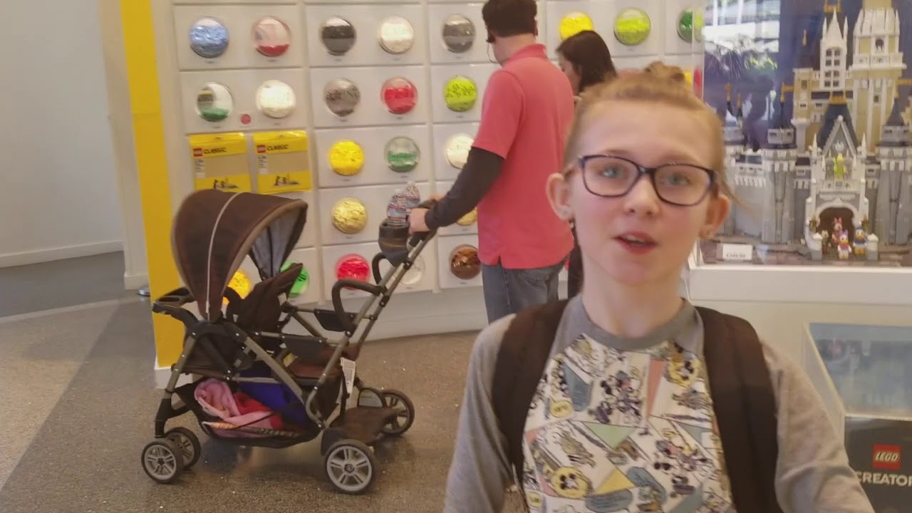 A visit to the Anaheim Lego Store in Downtown Disney - YouTube