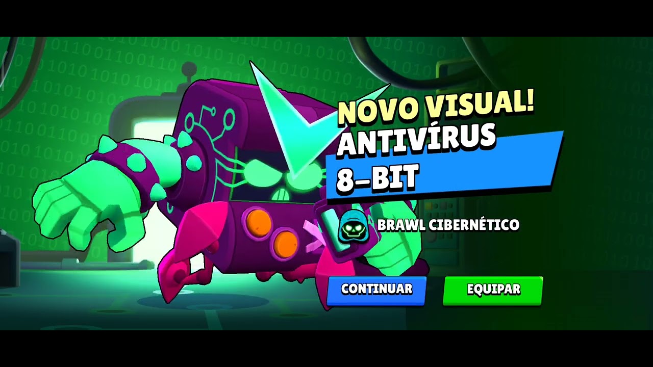 SKIN DO 8-BIT ANTIVÍRUS - YouTube