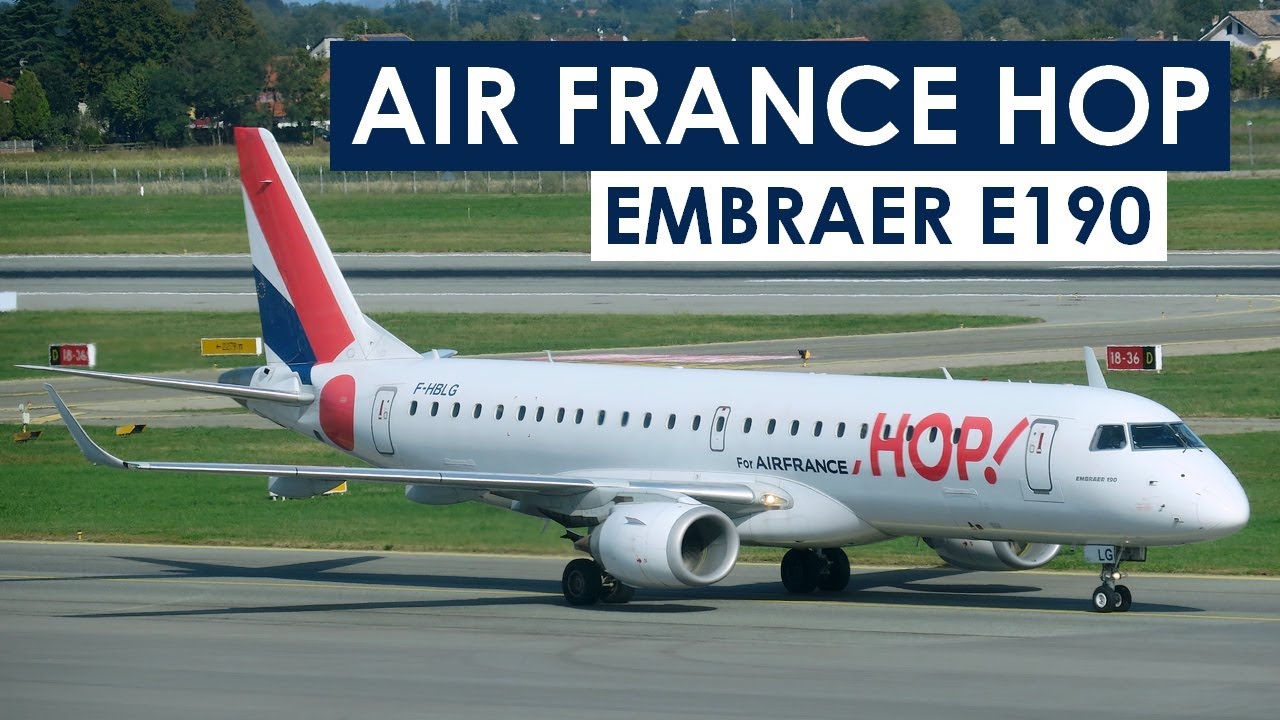 [Flight Report] AIR FRANCE HOP | Torino Paris | Embraer E190 | Economy ...