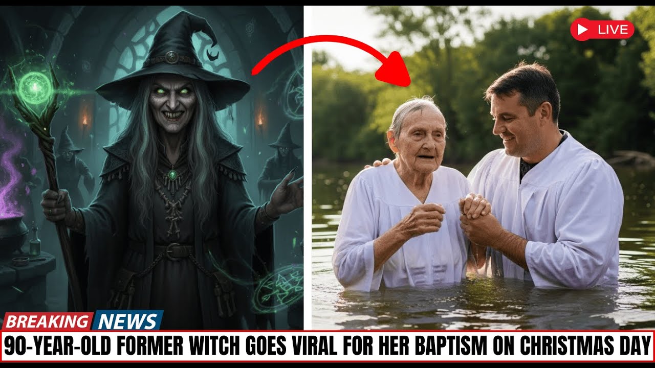 90-Year-Old Former Witch Goes Viral for Her Baptism — She Finally Tells ...
