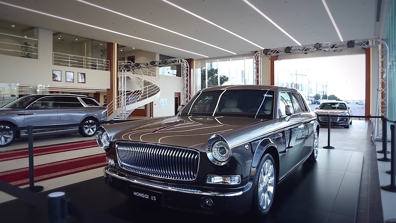 Exclusive Preview of HONGQI E-HS9 and L5 at HONGQI Showroom - YouTube