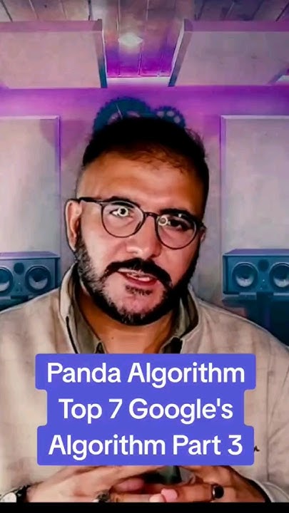 Panda Algorithm | Top 7 Google's Algorithms for SEO |GMX - YouTube
