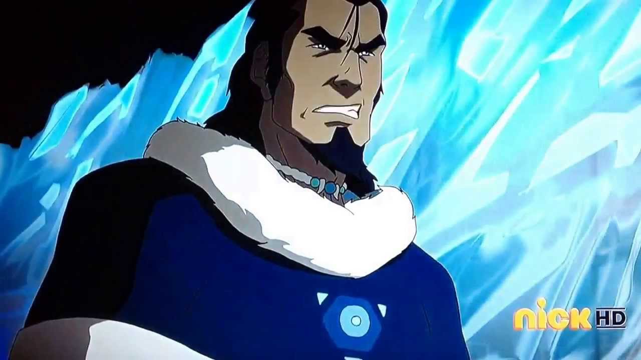 The legend of korra Unilock vs Korra's father - YouTube