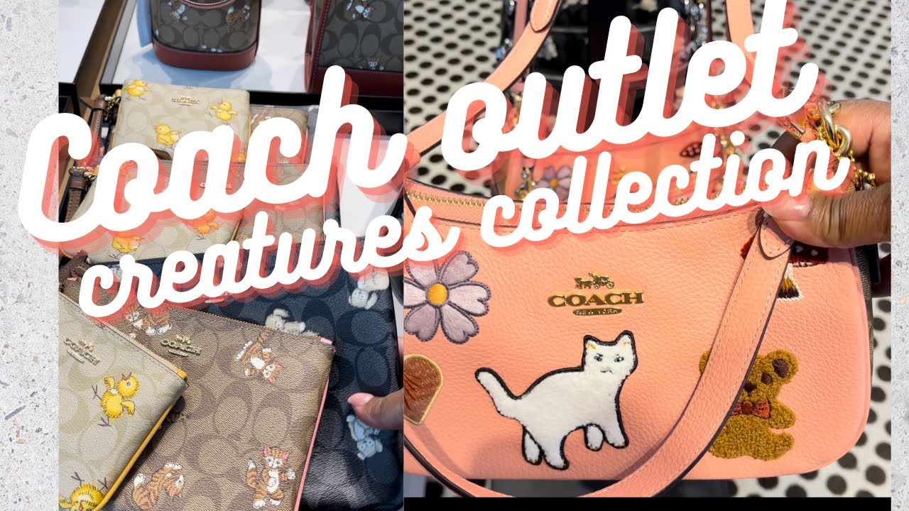 What’s new COACH OUTLET CREATURES COLLECTION SEPTEMBER 2022 shop with ...